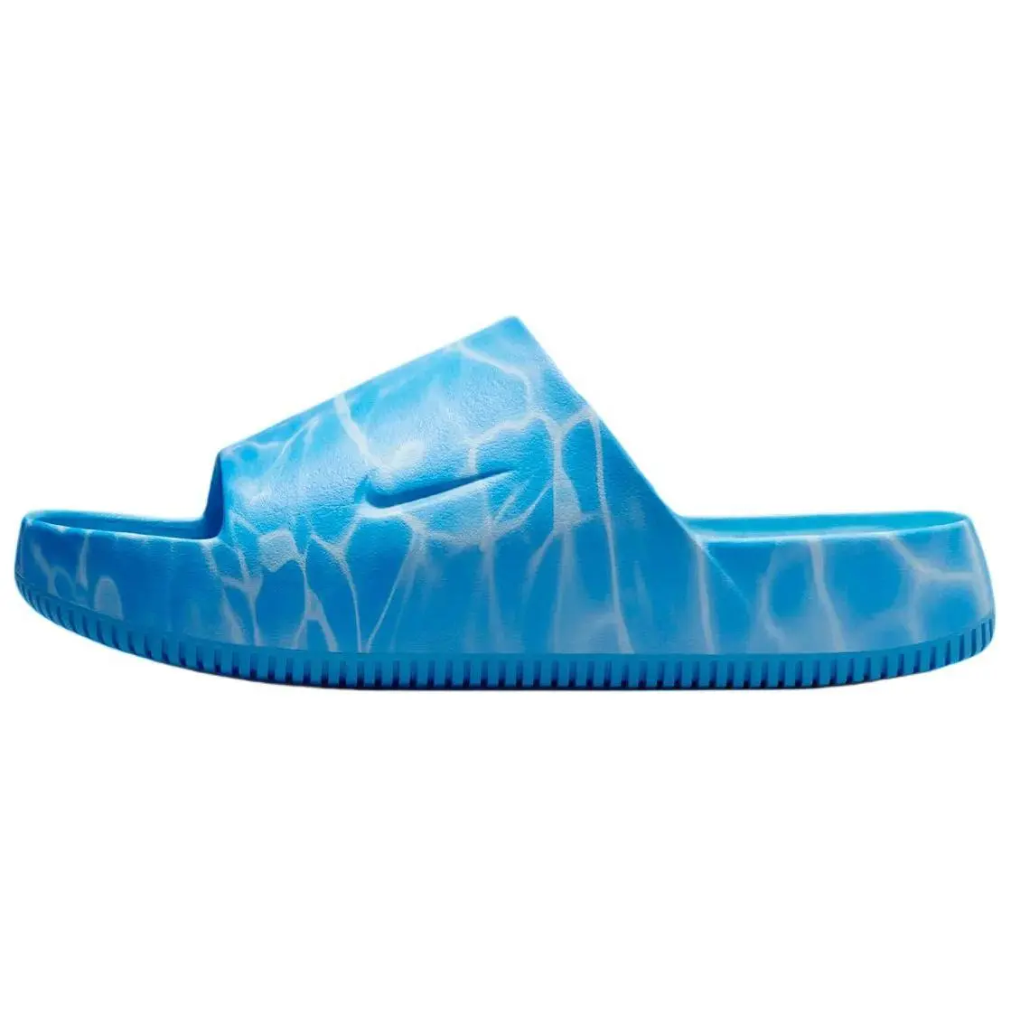 Nike Calm Slide Slide Slippers Unisex Blue - POIZON