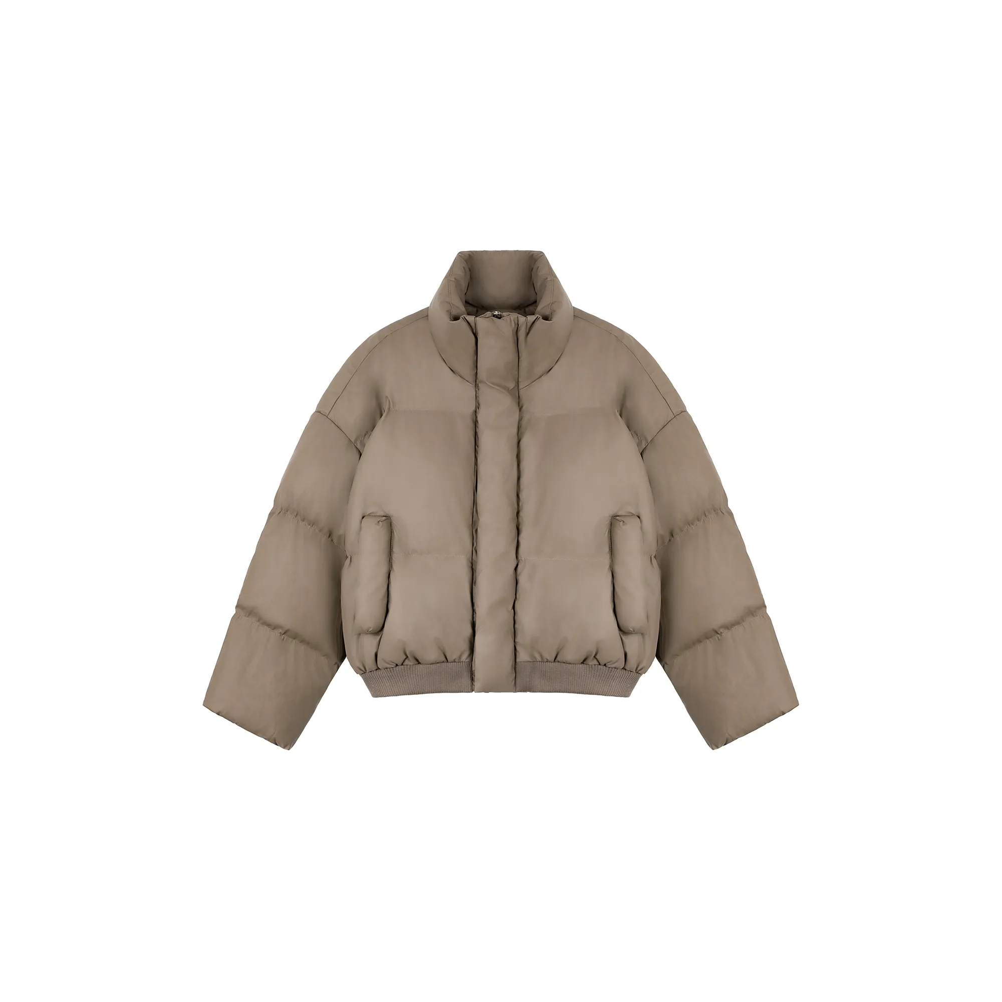 V37 American Vintage Cleanfit Cropped Puffer Jacket Unisex - POIZON
