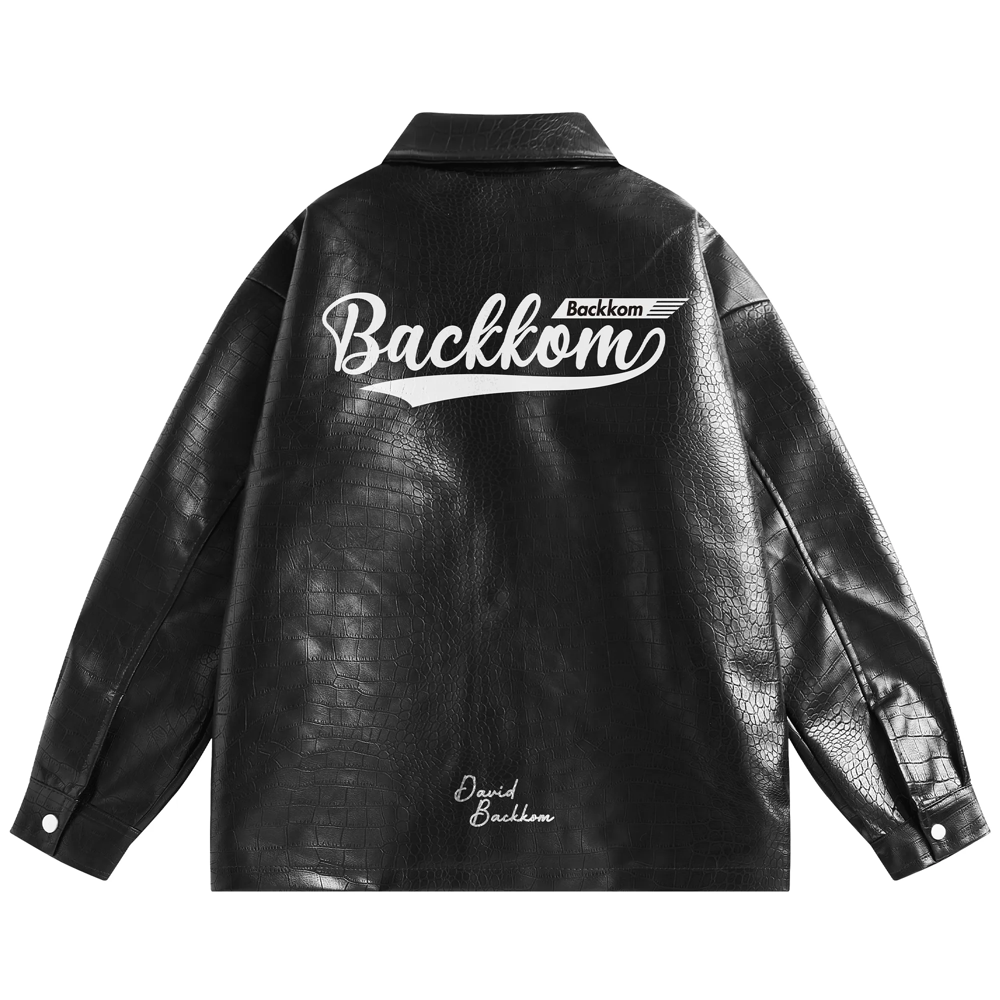 David Bakken Leather Jackets Unisex - POIZON