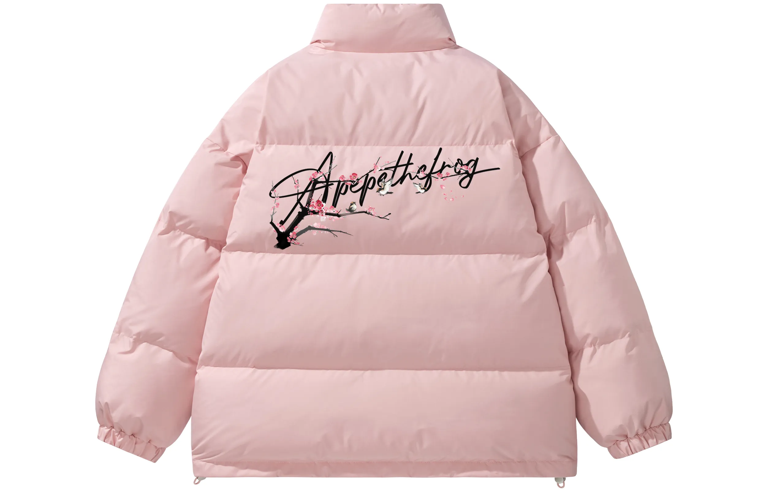 Pepe The Frog Puffer Jackets Unisex - POIZON