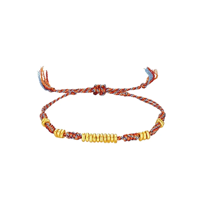 Zheng Tai Fook Gold Bracelet Unisex - POIZON