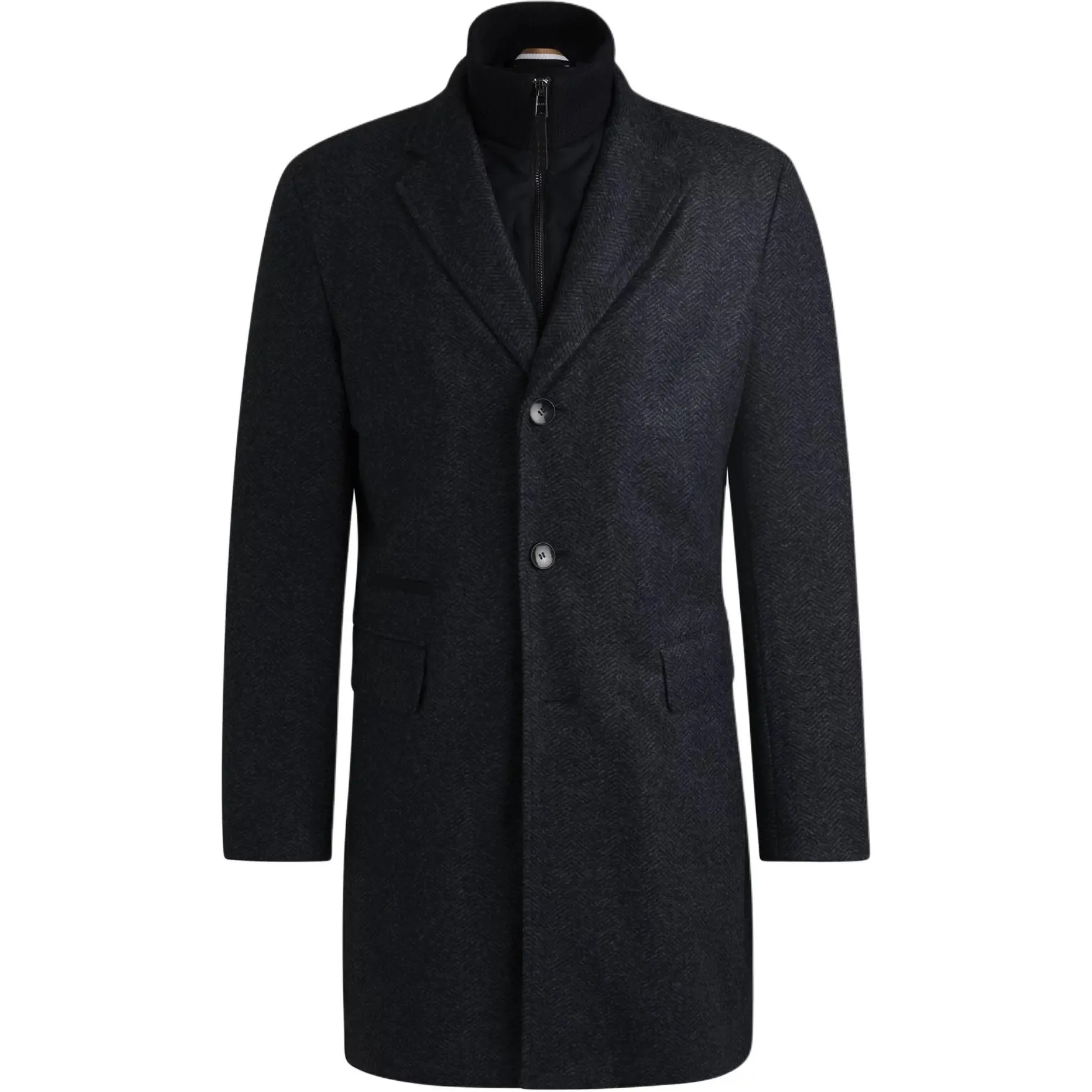 HUGO BOSS Coats Men Dark Blue - POIZON