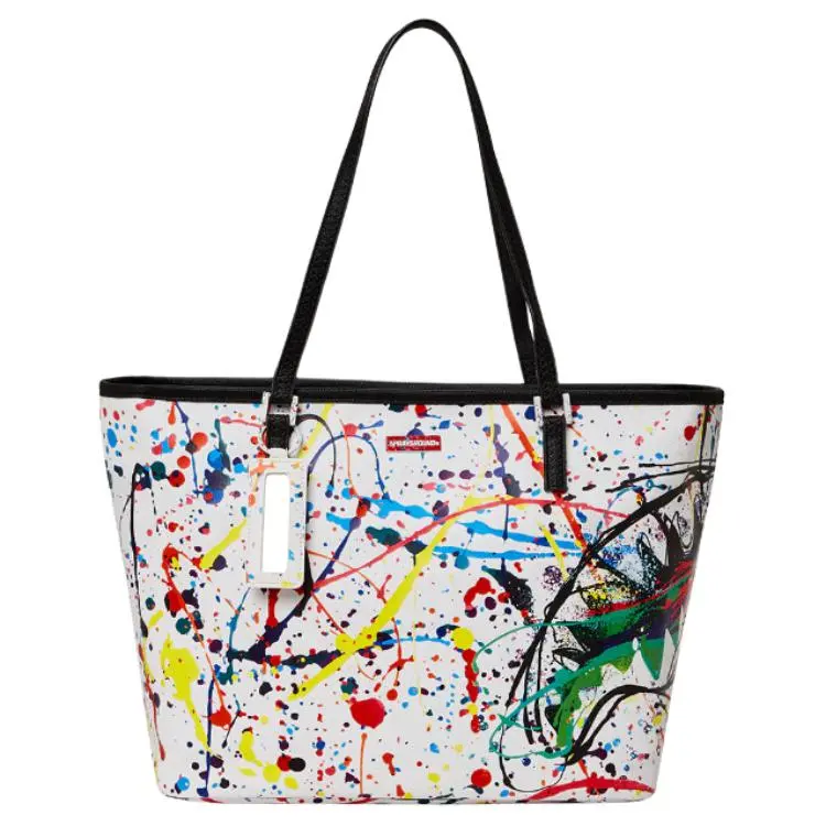 SPRAYGROUND Handbags White/Multicolor - POIZON