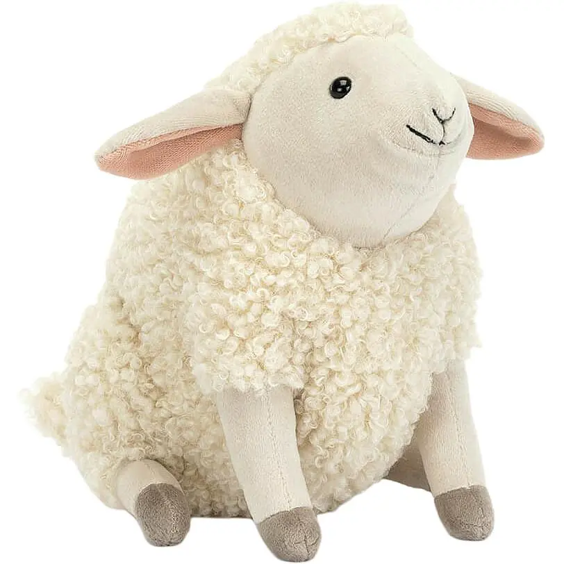 JELLYCAT Burly Boo Sheep Plush Toy - POIZON