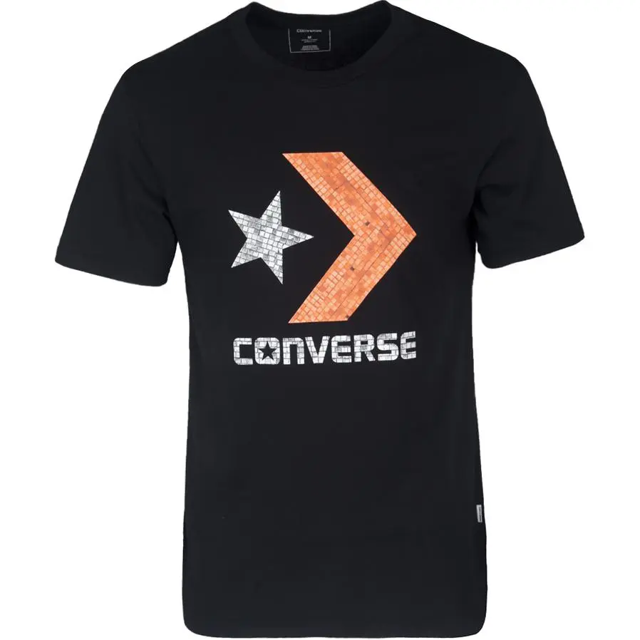 Converse T-Shirts Men Black - POIZON