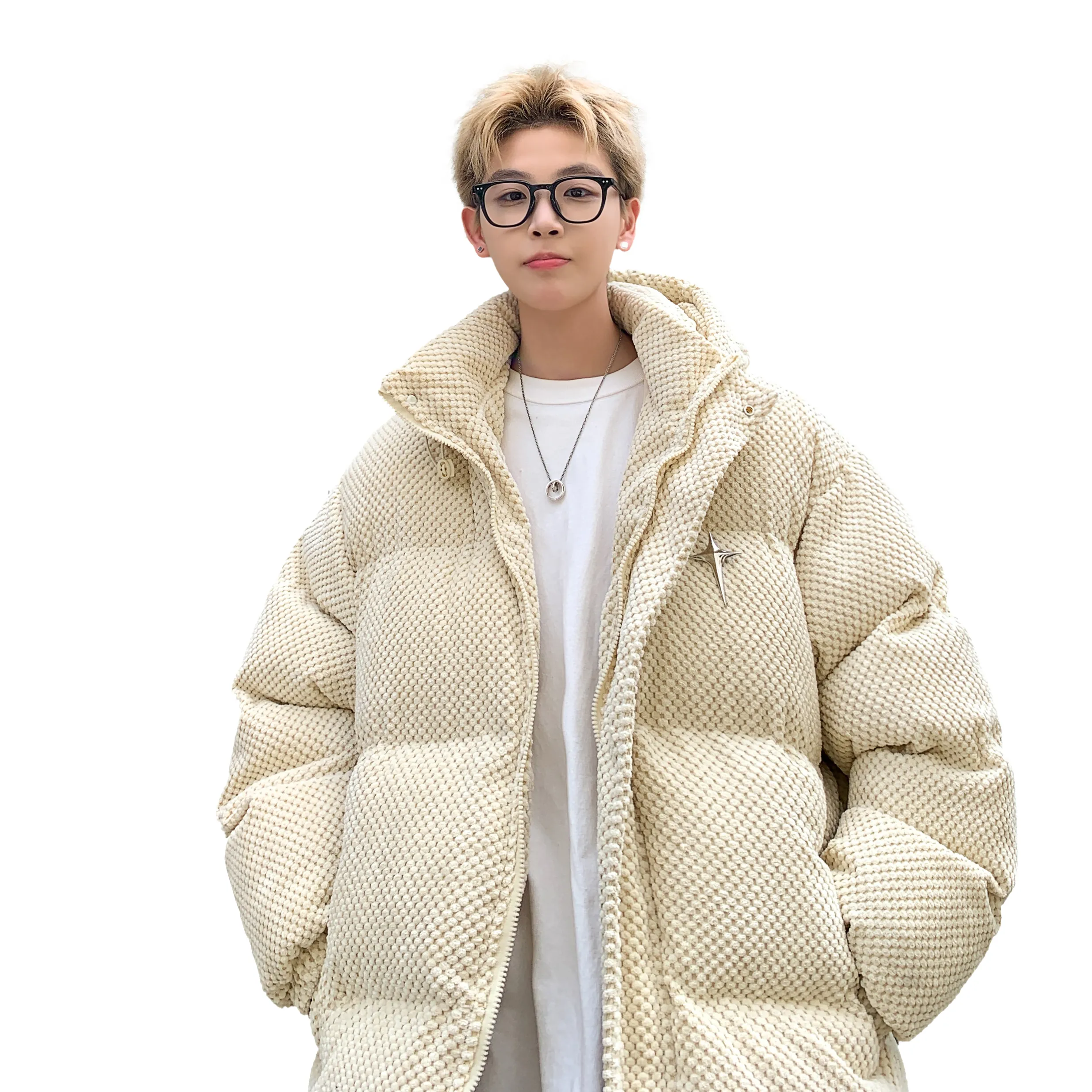 JUNGLE PANDA Puffer Jackets Unisex - POIZON