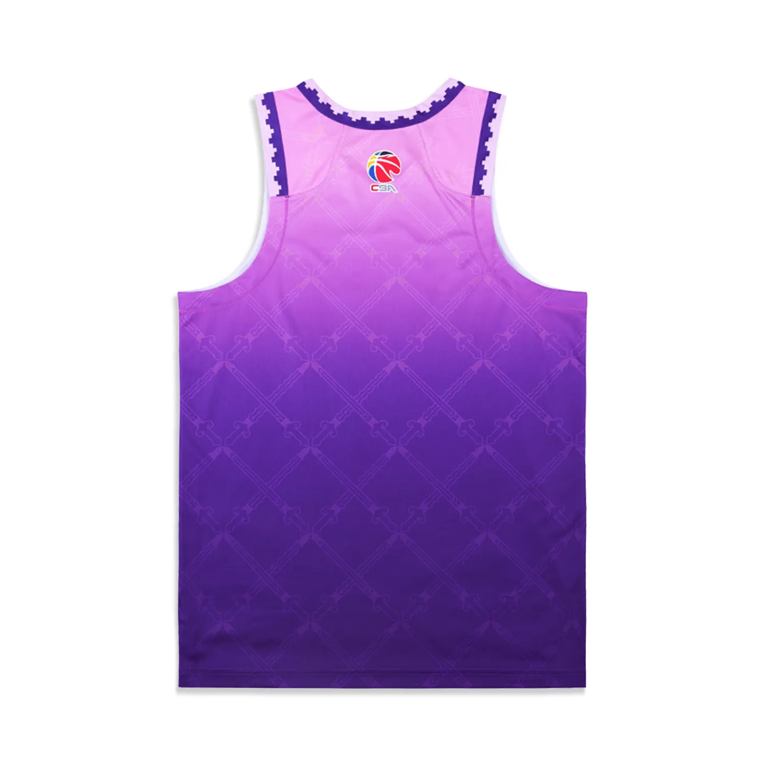 LINING CBA Collection Basketball Jerseys Men Iron Purple - POIZON