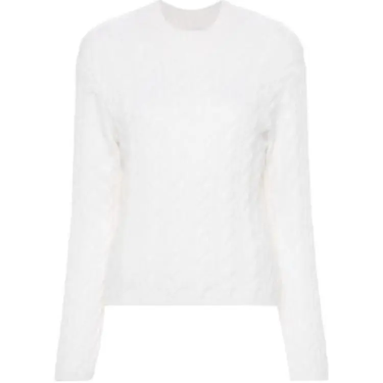 VINCENT WILLEM VAN GOGH Mock-neck Cable-knit Jumper - POIZON