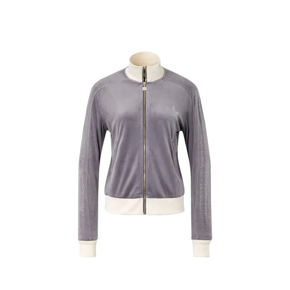 Adidas Originals Clover Series Outfit Jackets Women's Shadow Gray/Ivory ...