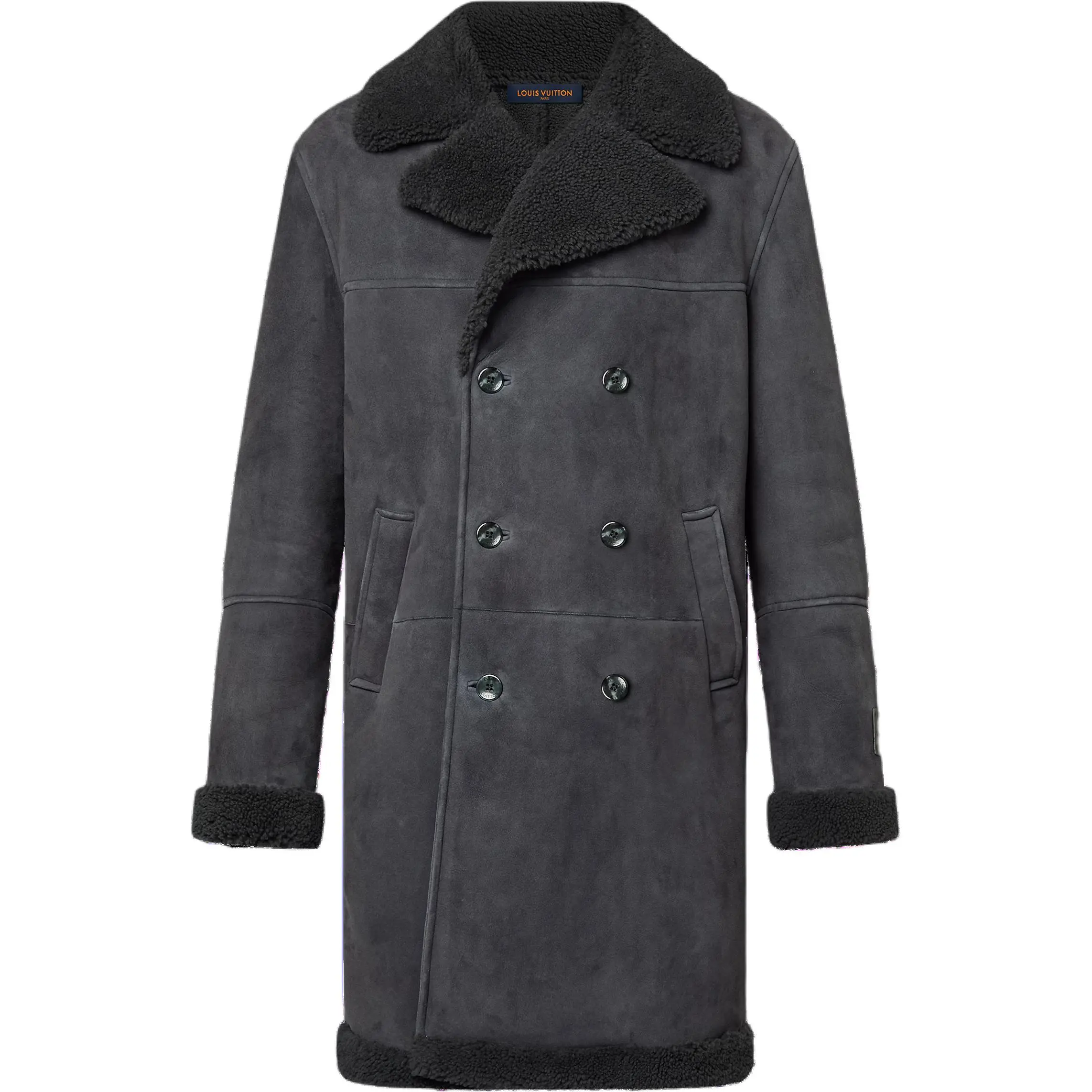 LOUIS VUITTON Coats Men Gray - POIZON