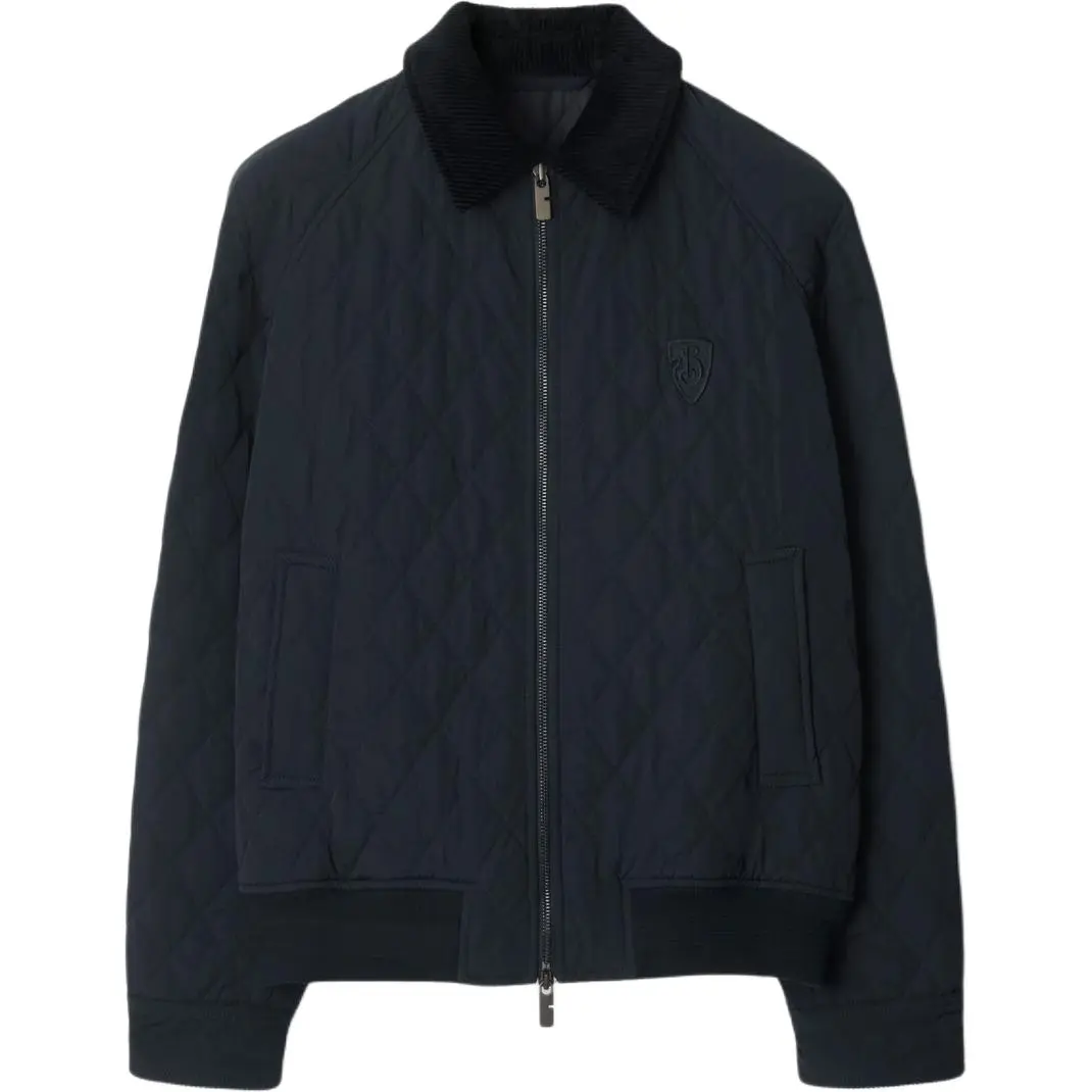 Burberry Zip-Up Quilted Jacket - POIZON