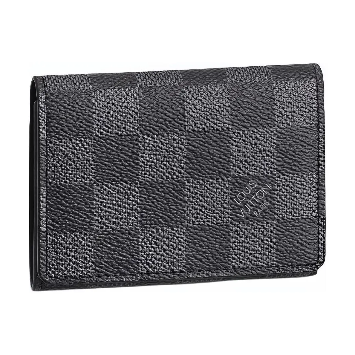 LOUIS VUITTON Enveloppe Carte De Visite Damier Graphite - POIZON
