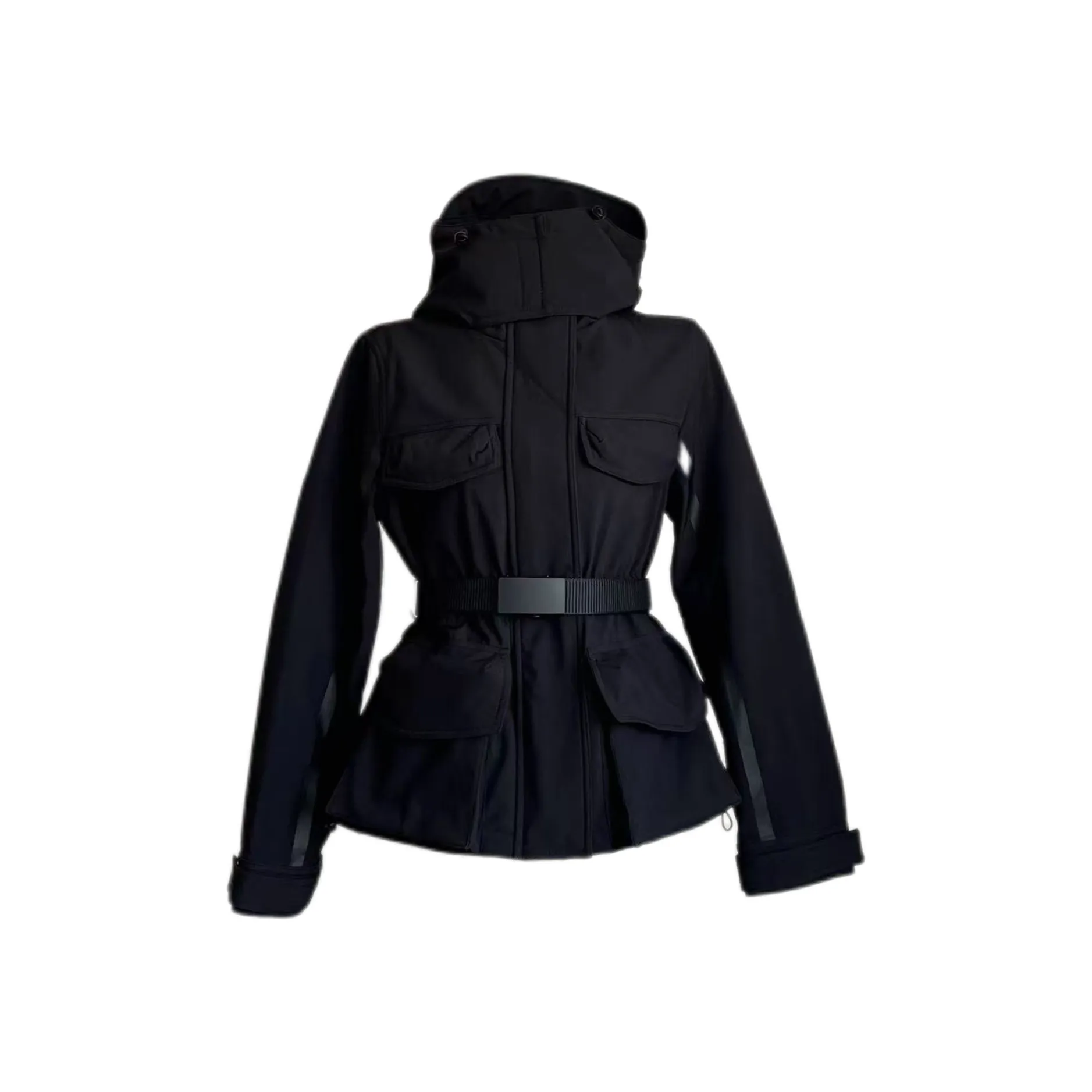 Udon House Jackets Women's Black - POIZON