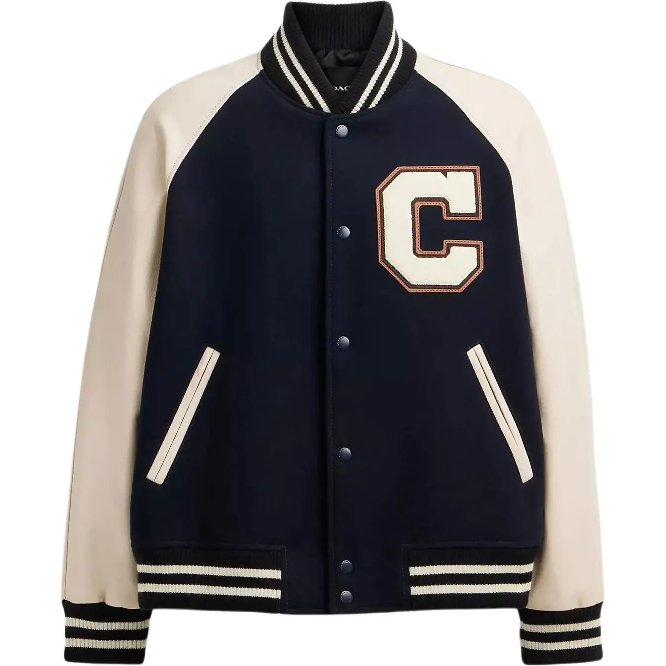 COACH Jacket Men Marine Blue L
