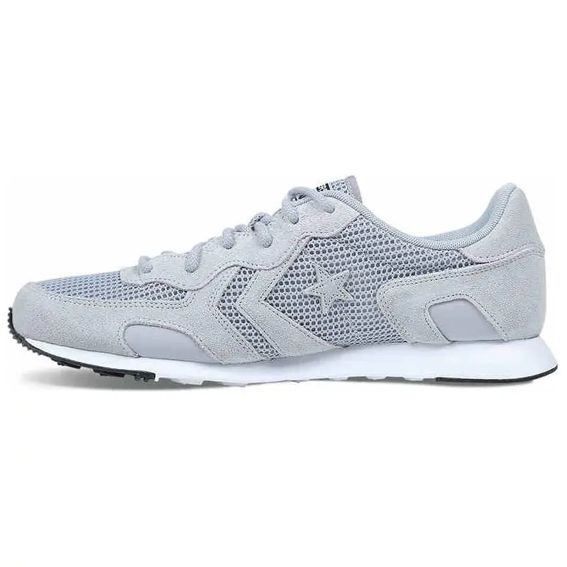 Converse Running Shoes Men Low-Top Gray - POIZON