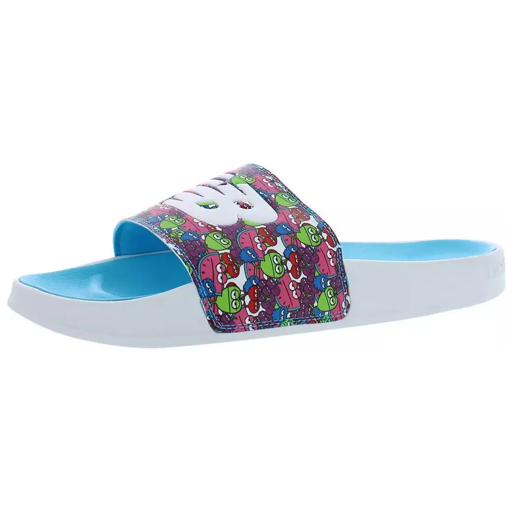 New Balance NB 200 Slide Slippers Men Blue/White/Multicolor - POIZON