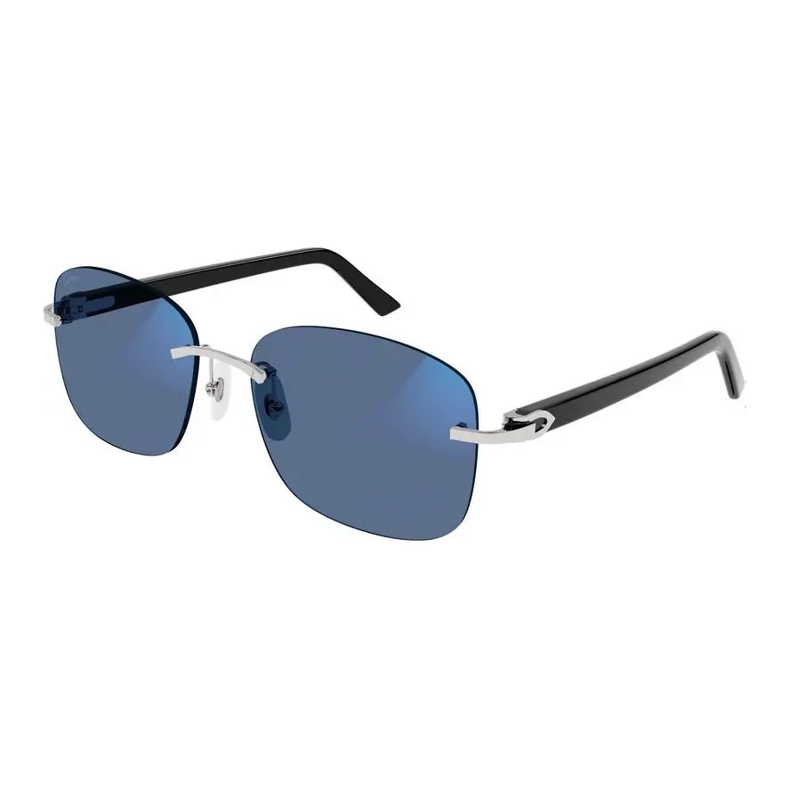 Cartier Rimless Square-frame Glasses - POIZON