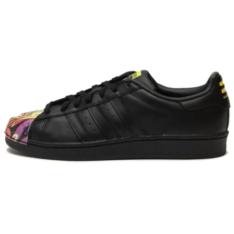 Adidas Originals Superstar Supershell Pharrell Black Yellow - POIZON