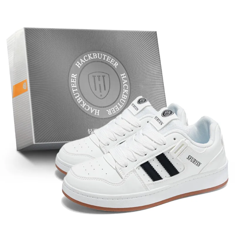 HACKBUTEER Skateboard Shoes Unisex Low-Top - POIZON