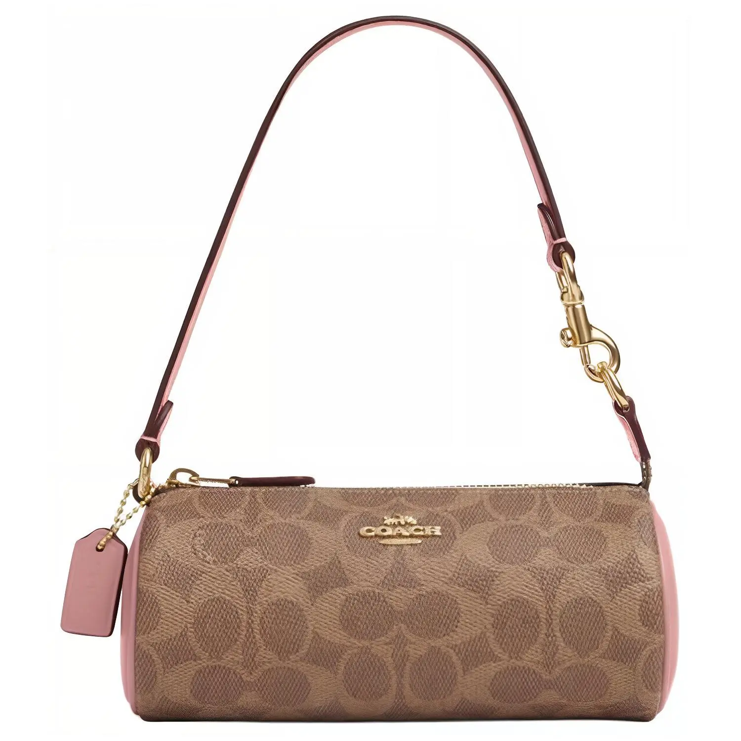 COACH Nolita PVC Cylinder Bag Handbag Shoulder Bag Small Size Women's ...