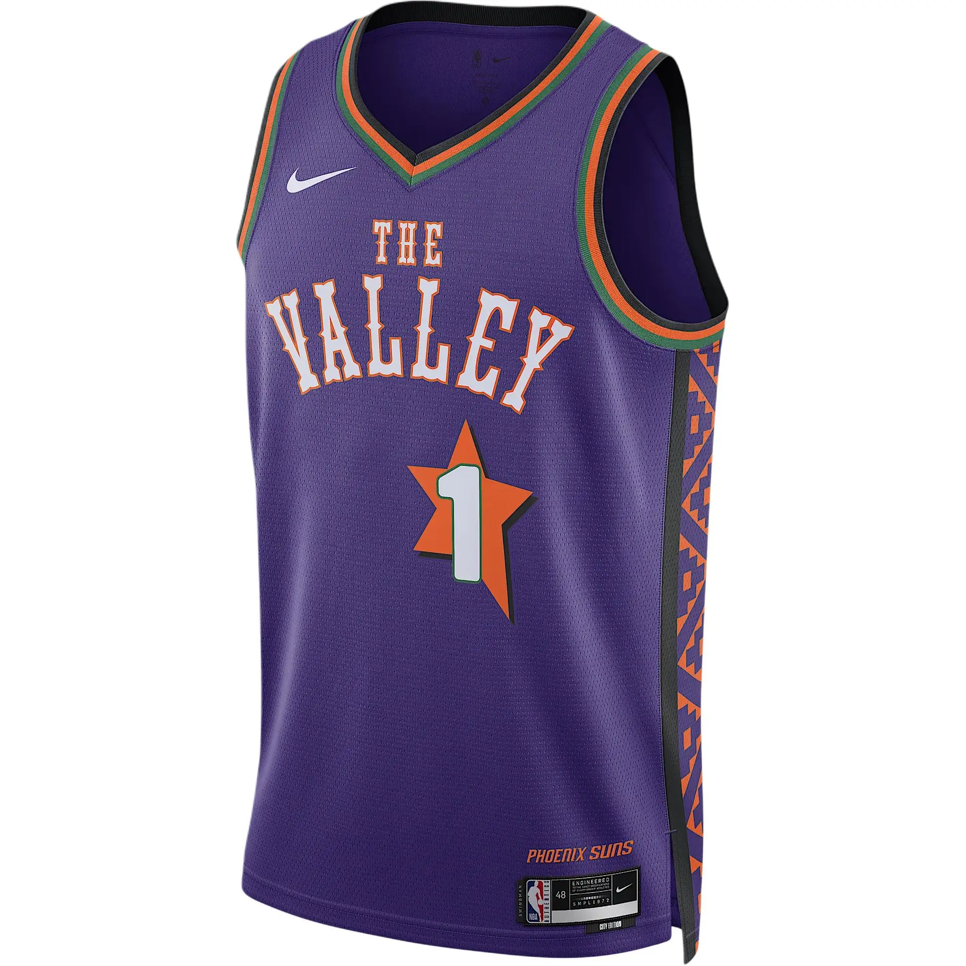 Nba X Nike Phoenix Suns Basketball Jerseys Men Global Purple - POIZON