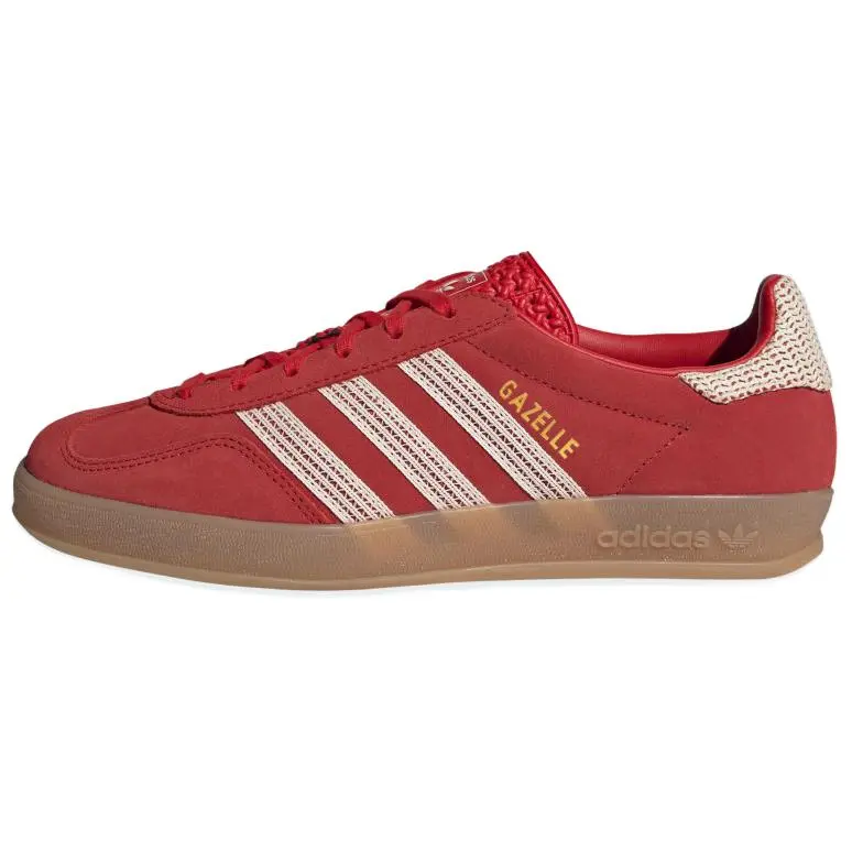 Gazelle Adidas Originals Indoor 'Crochet Pack Scarlet' Women's - POIZON