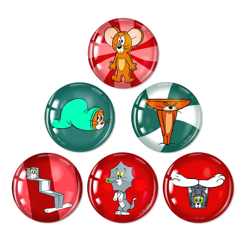 TOM AND JERRY Tom Individual Creative Glass Cute Cartoon Anime / Games ...