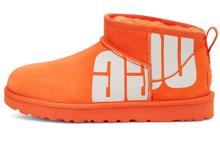 UGG Classic Ultra Mini Broken Logo 'Orange Soda' Women's - POIZON