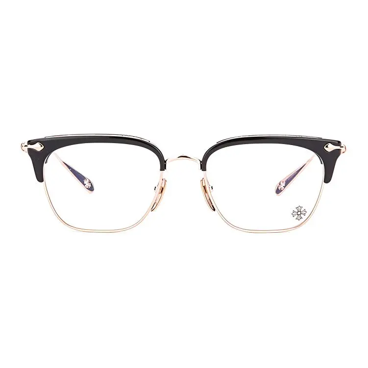 Chrome Hearts Titanium Alloy Square Eyeglass Frames Unisex - POIZON