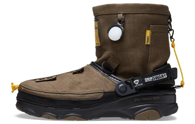 Crocs GRIP SWANY X Atmos X All-Terrain Clog 'Olive' EU 42-43