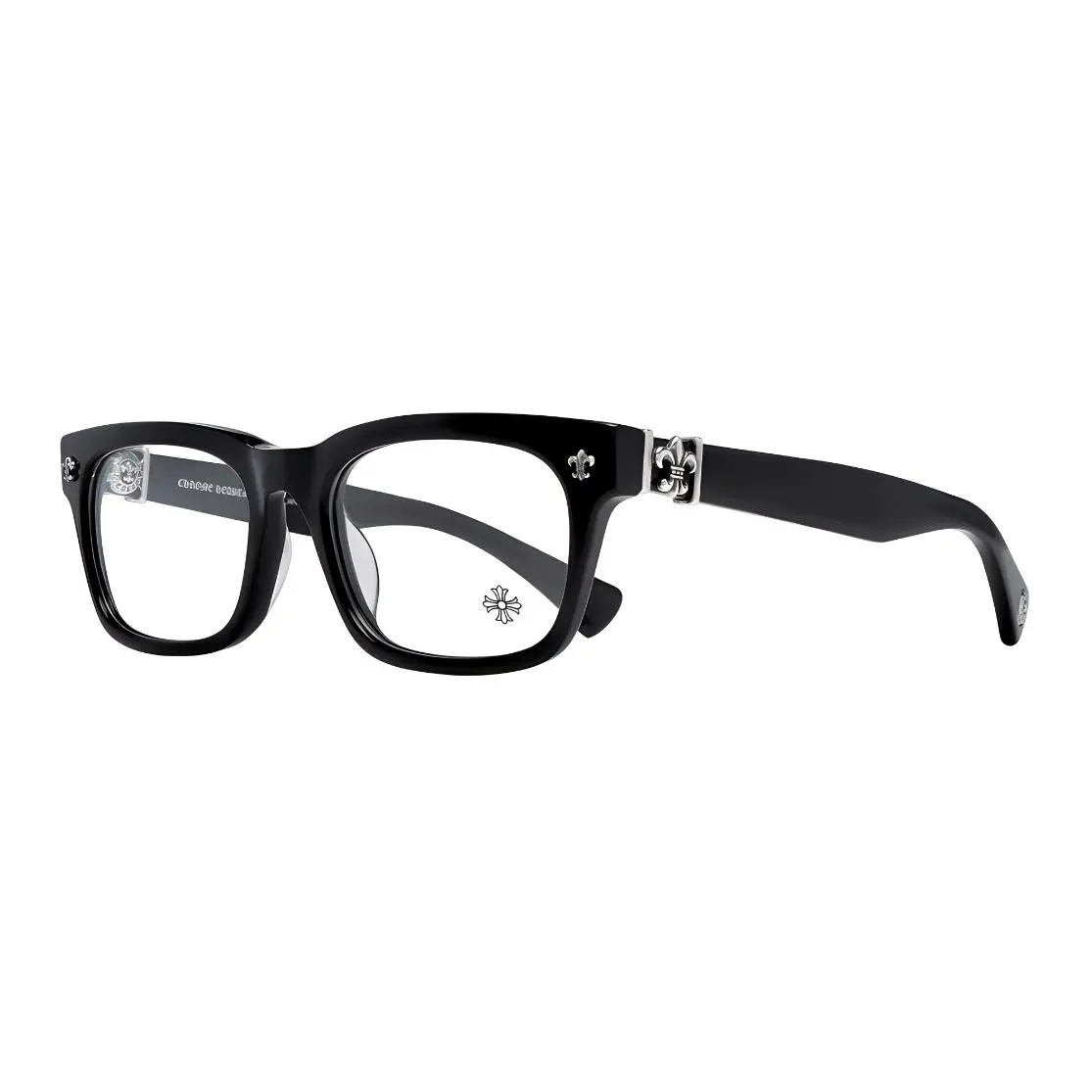 Chrome Hearts Eyeglass Frames Unisex Black - POIZON
