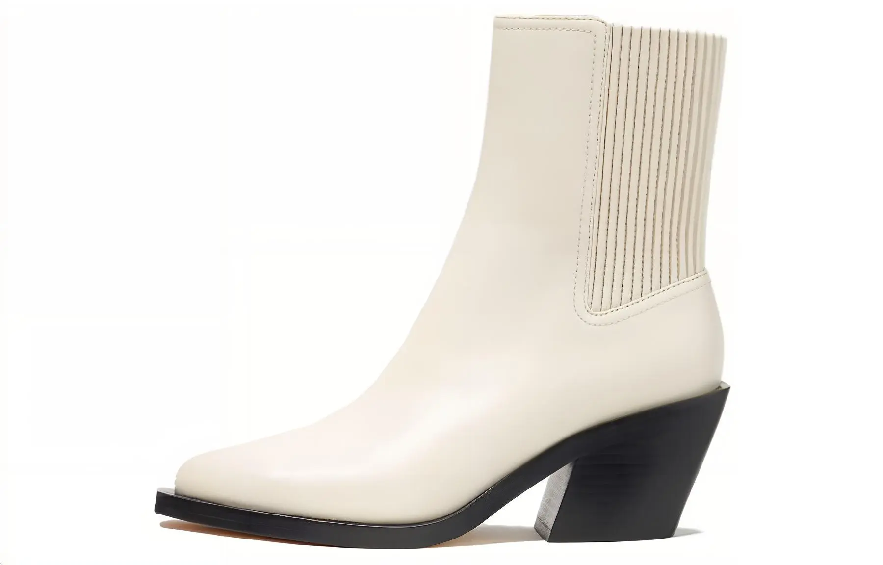 COACH Ankle Boots Women's White Original Shoe Box Included 37.5 - POIZON