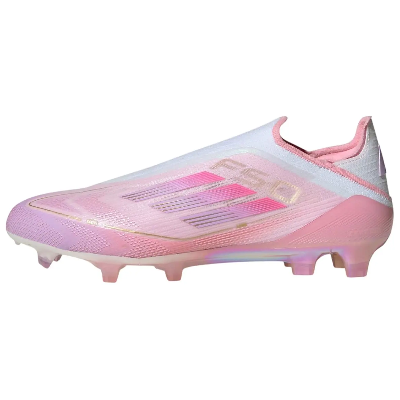 Adidas F50 Series Soccer Shoes Unisex Low-Top Pink/Purple - POIZON