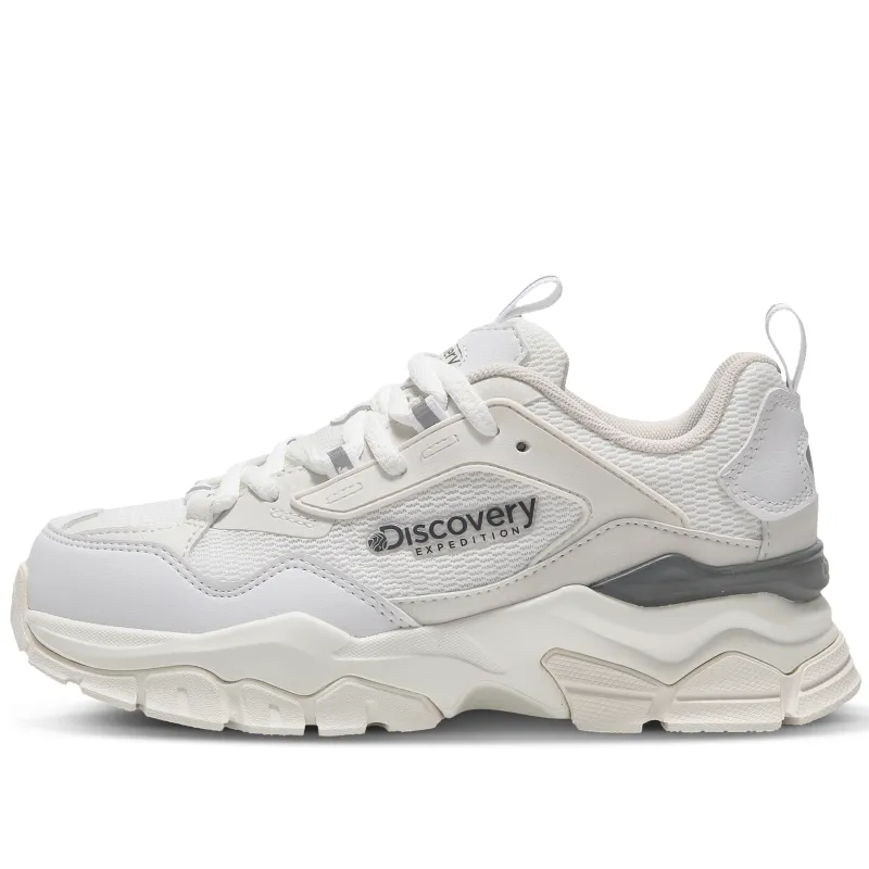 Discovery Expedition Running Shoes Unisex Low-Top Gray - POIZON