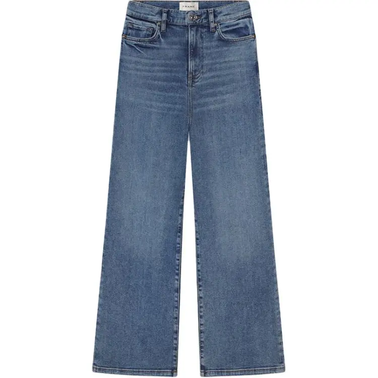 FRAME Le Pixie Slim Palazzo Jeans - POIZON