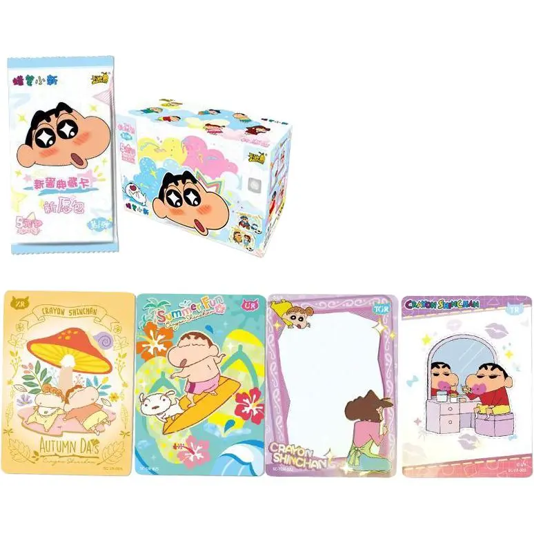 KAYOU Crayon Shin-Chan New Wish Bag 1 Shot IP/Anime Cards 20 Packs/box ...