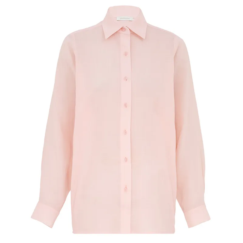 Zimmermann Shirts Women's Pink - POIZON