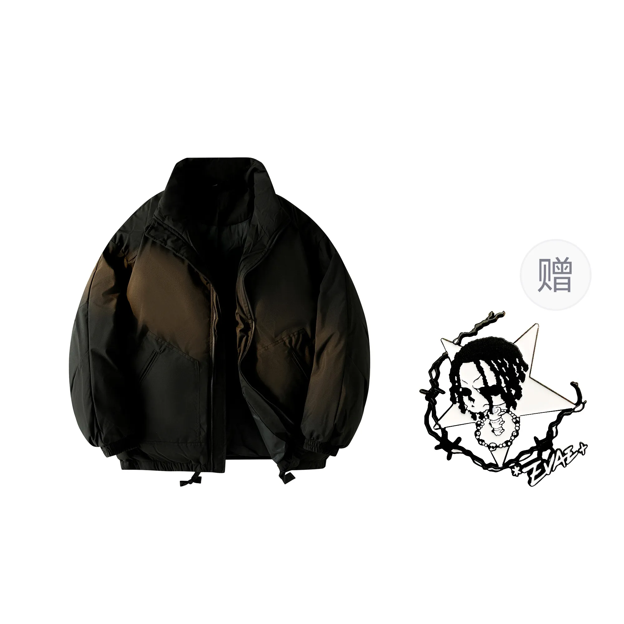 *EVAE+MOB Puffer Jackets Unisex - POIZON