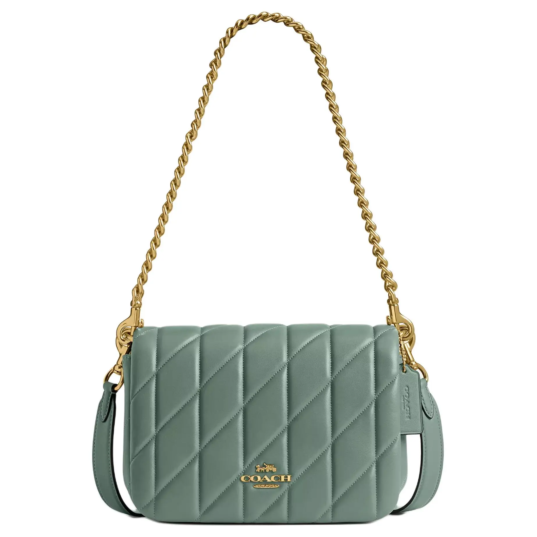 COACH Leather Portable Crossbody Bag Shoulder Bag Small Size Women's ...