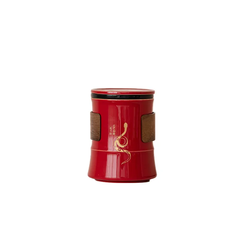 Tea on The Exchange Snake Year Bamboo Sound Ruyi Ceramic Bubble Tea Cup ...