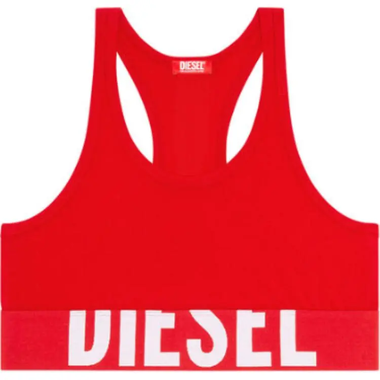 DIESEL Logo Underband Race Bralette - POIZON