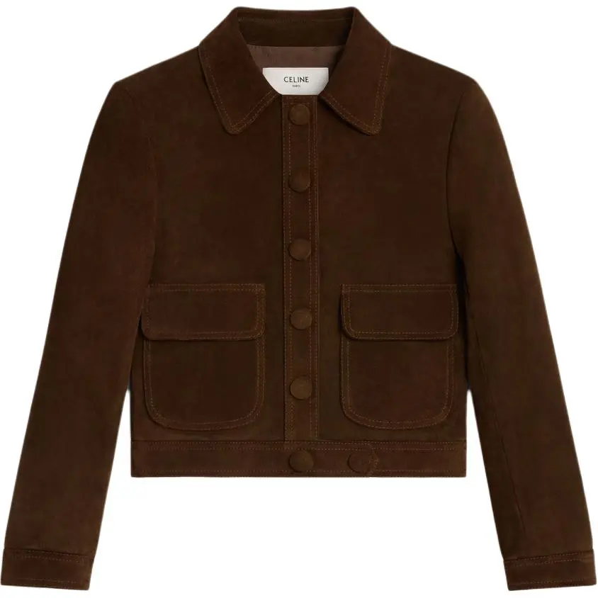 CELINE Jackets Coats Women's Espresso - POIZON