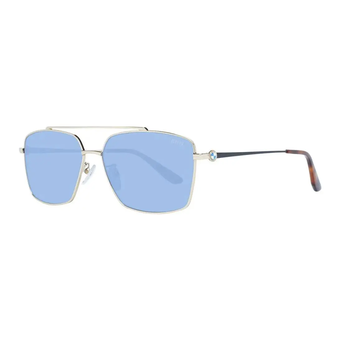 BMW Metal Aviator Sunglasses Men's Gold - POIZON