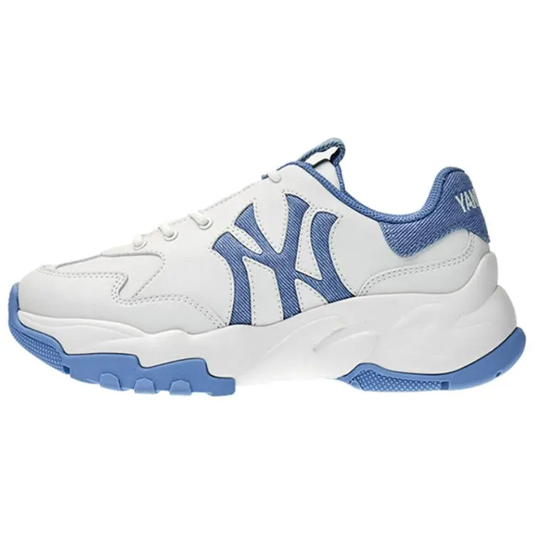 MLB New York Yankees Anti-Slip Wear-Resistant Low-Top Chunky Sneakers ...