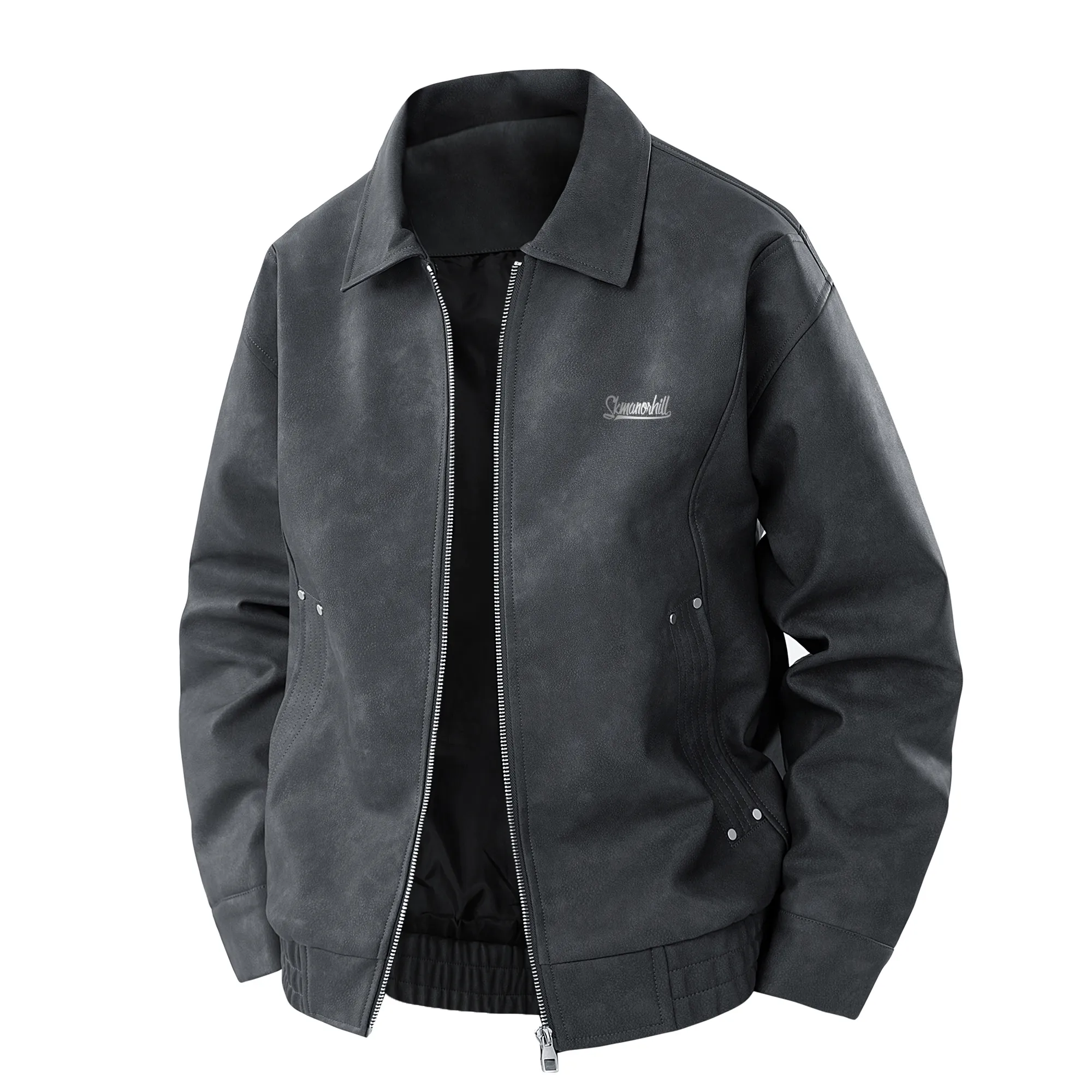 S.k. Manor Hill Jackets Coats Men's Dark Gray - POIZON