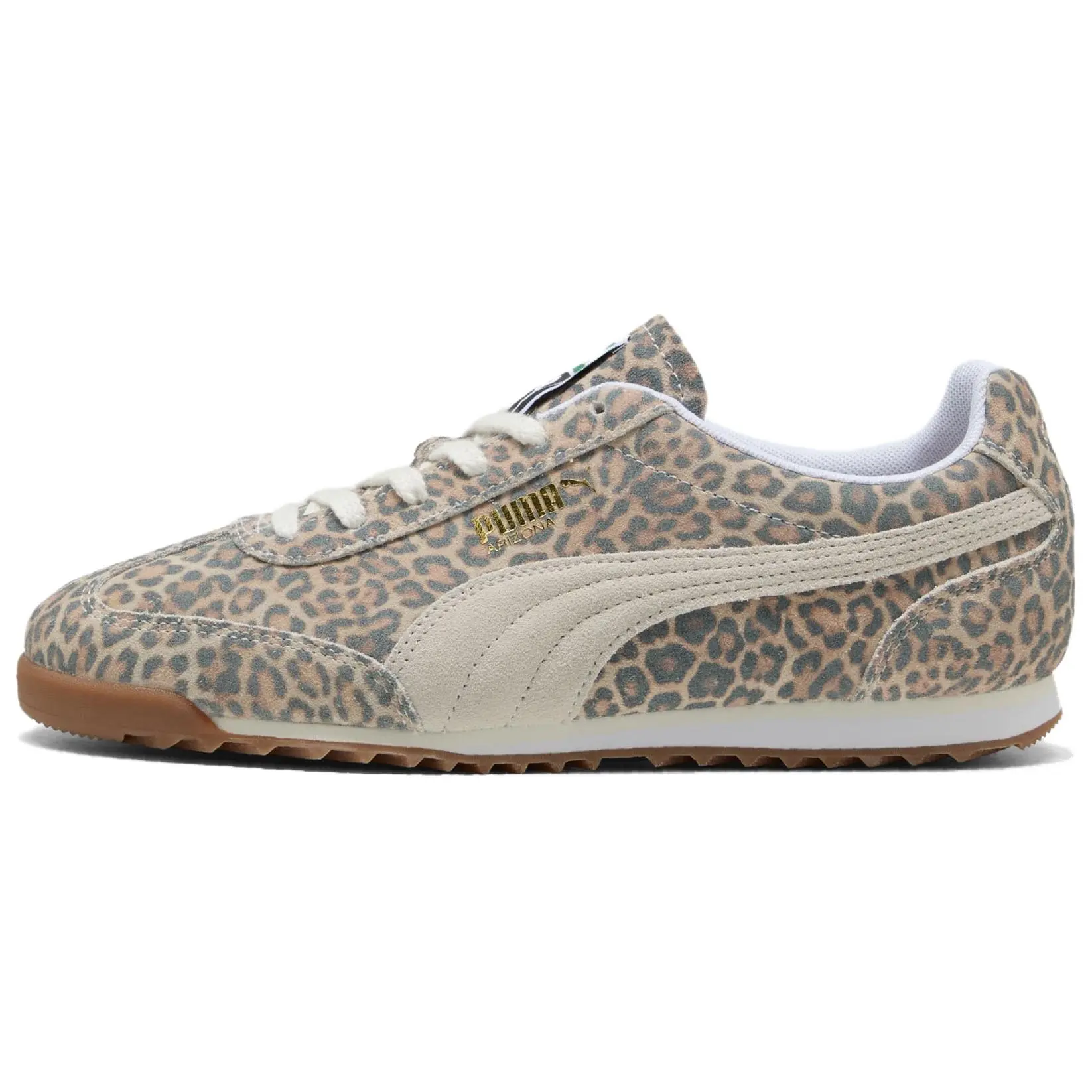 PUMA Anti-Slip Wear-Resistant Low-Top Casual Shoes Unisex Brown Gray ...