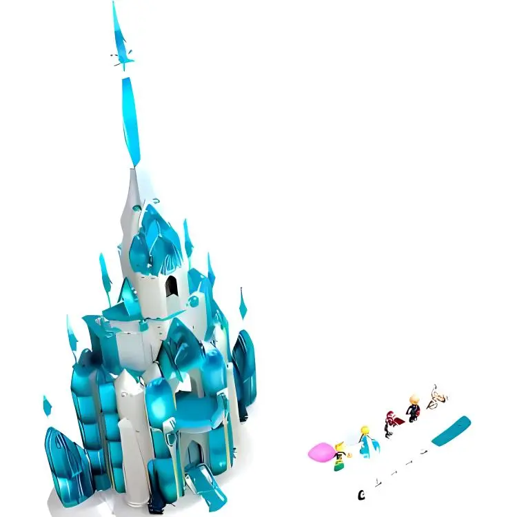 LEGO Building Blocks Ice Castle - POIZON