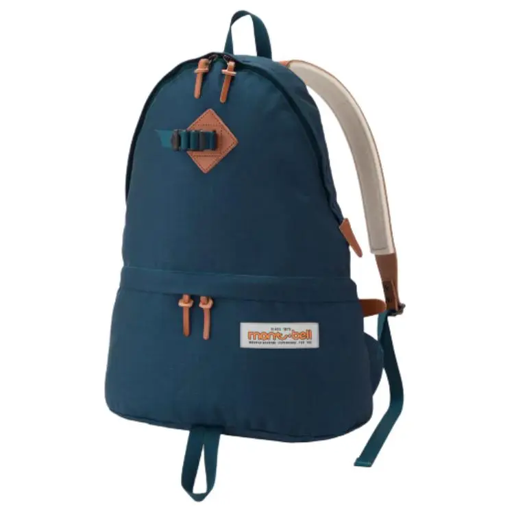 MONTBELL Nylon Backpack Unisex Navy - POIZON