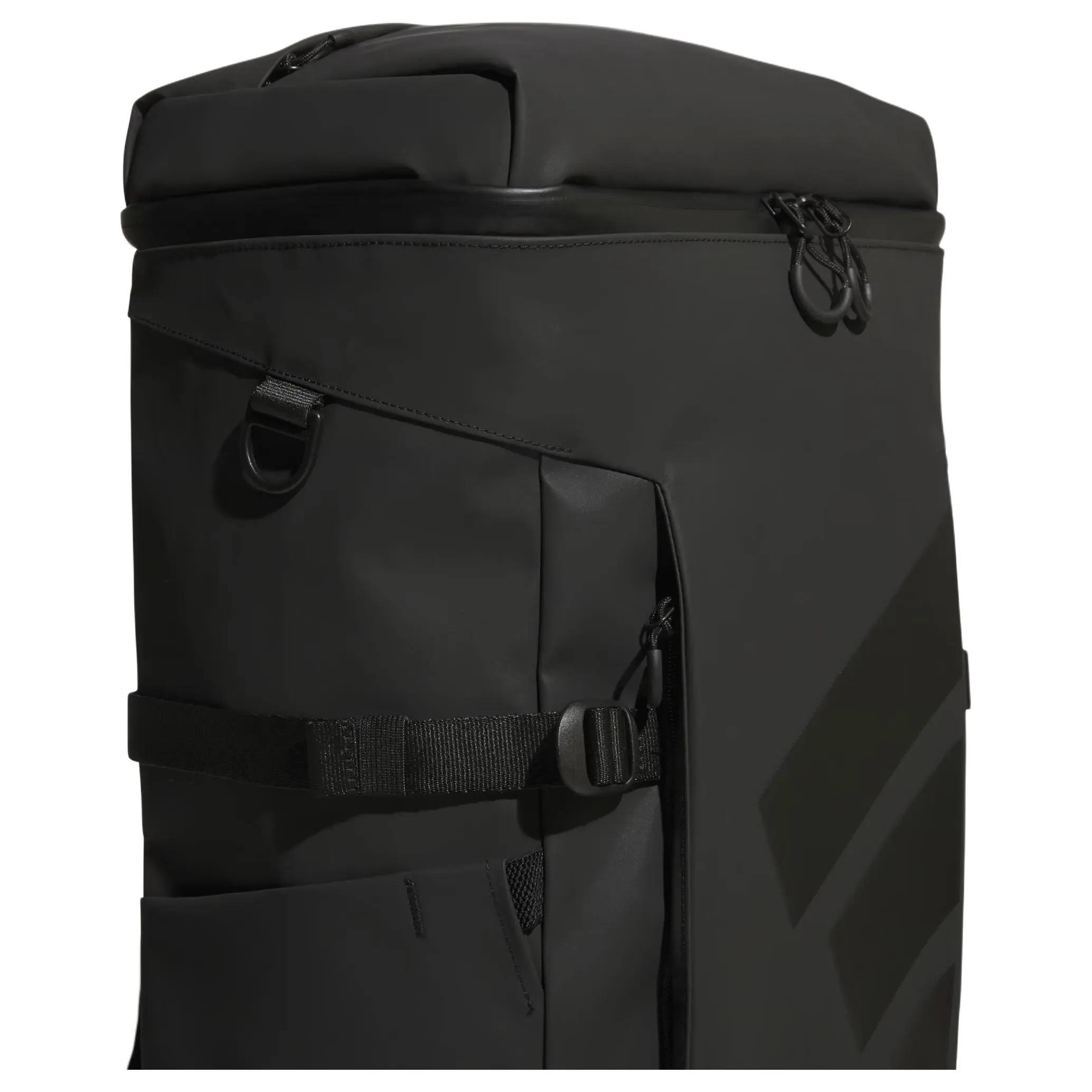 Adidas Thermoplastic Polyurethane Backpack Unisex Black - POIZON