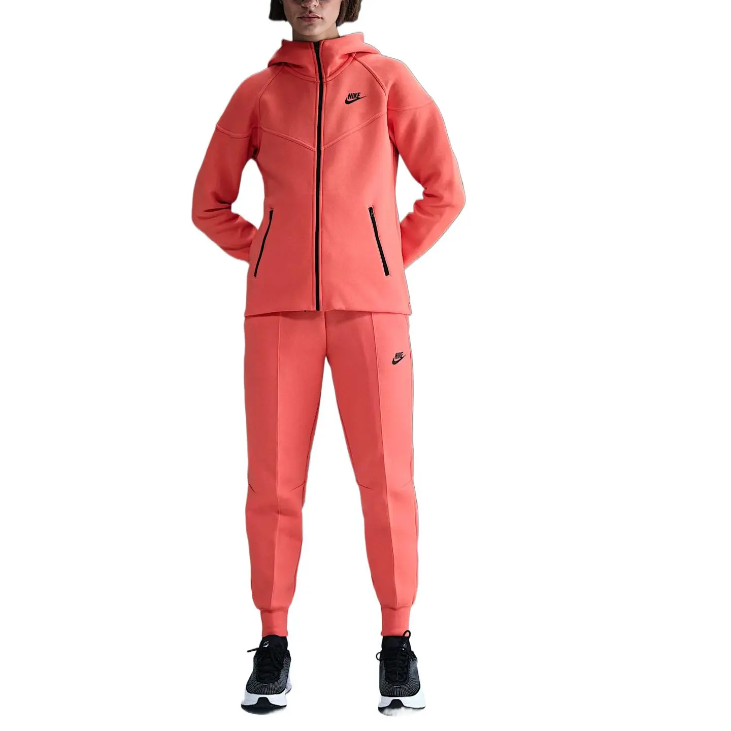 Nike Sportswear Tech Fleece Windrunner Sweatshirt Women's Magic Ember ...